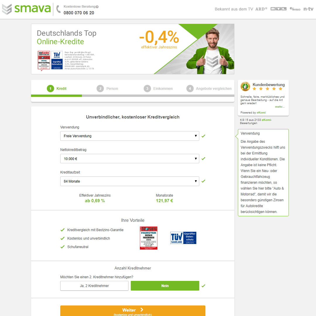 Welche smava Erfahrung machen Anleger und Kreditnehmer beim Test?